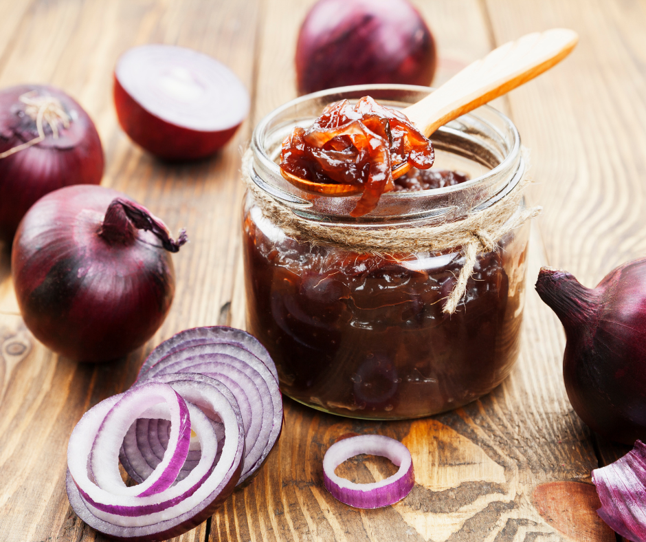 Čebulna marmelada s timijanom • Recepti Over Net