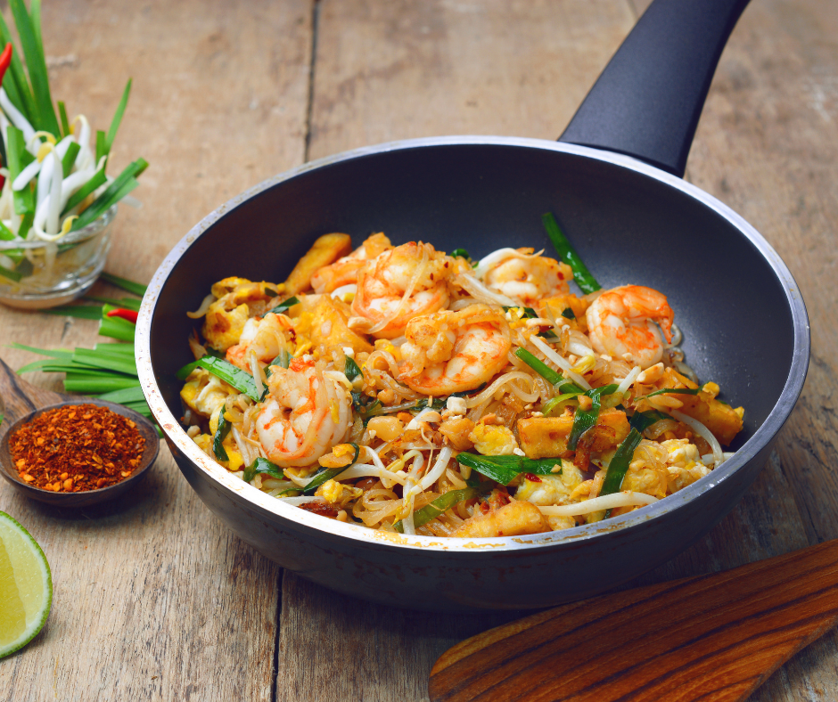 Pad Thai z rakci • Recepti Over Net