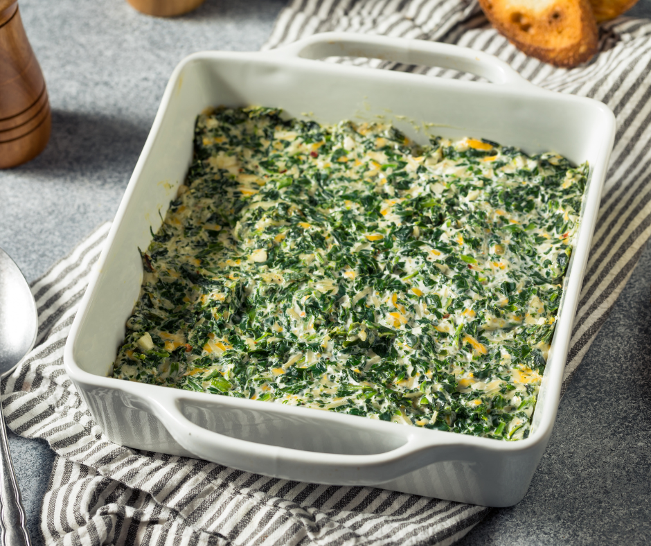 Gratinirana špinača • Recepti Over Net